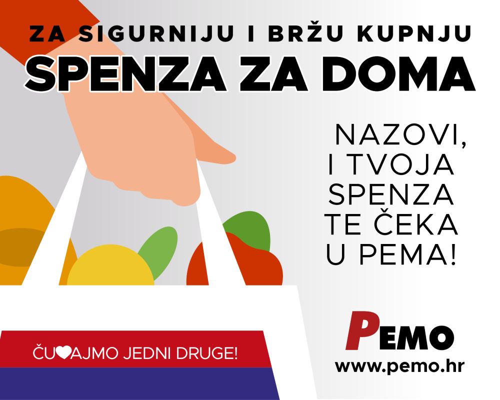 Pemo ima rješenje: spenza za doma i dostava! - DubrovnikNet