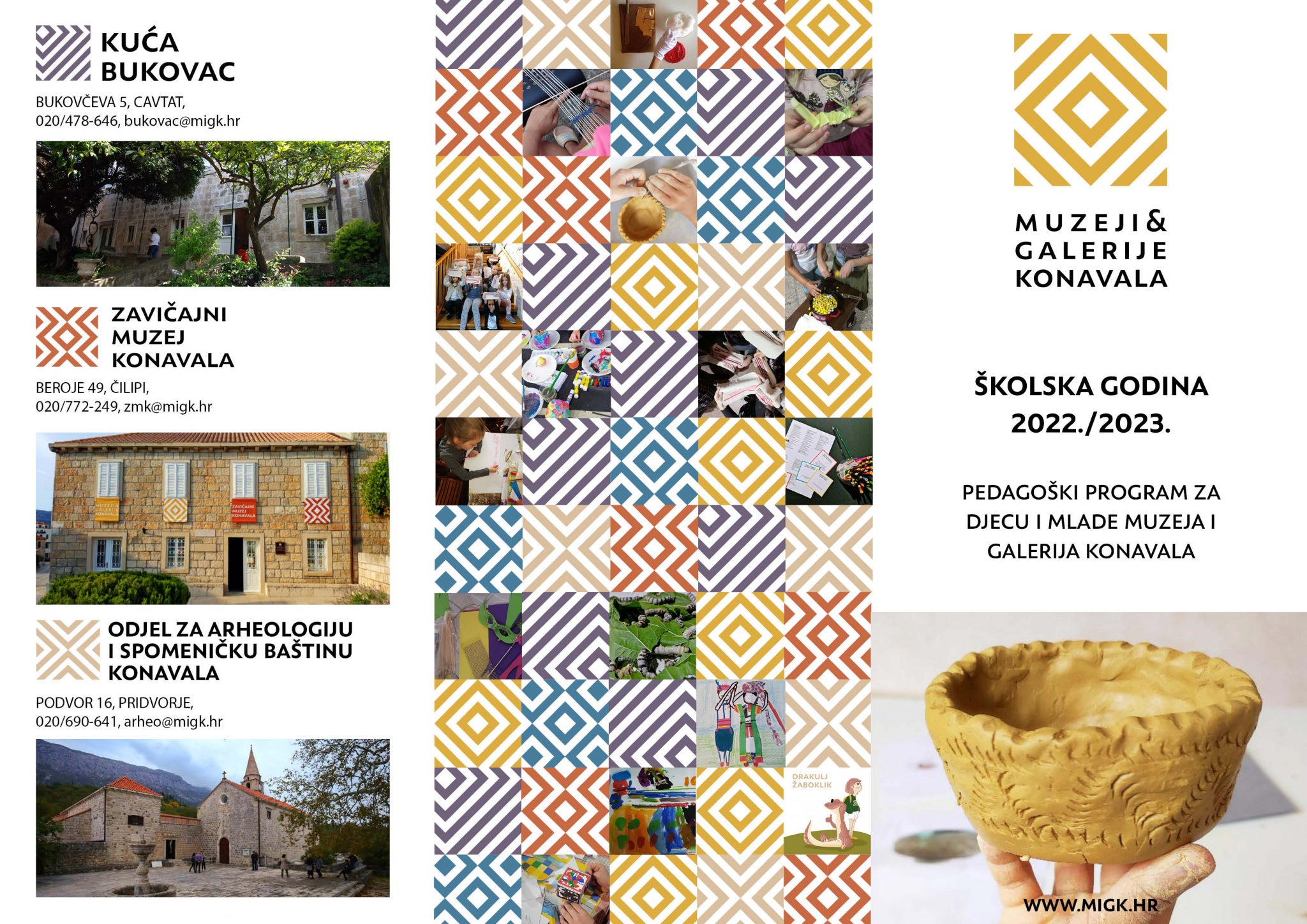 Bogat pedagoški program Muzeja i galerija Konavala - DubrovnikNet