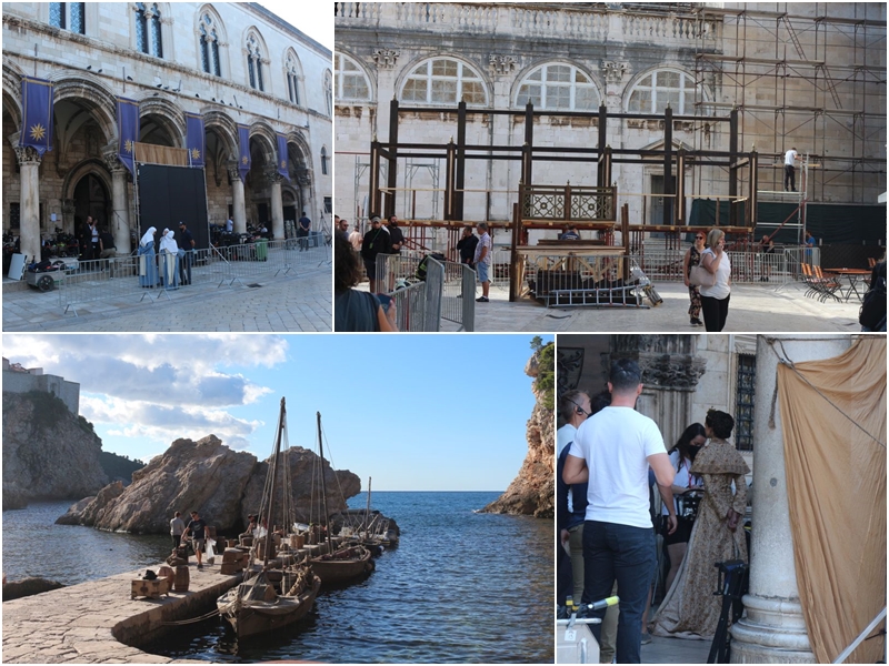 FOTO: Grad je ponovno filmski set, snimaju se Vikinzi - DubrovnikNet