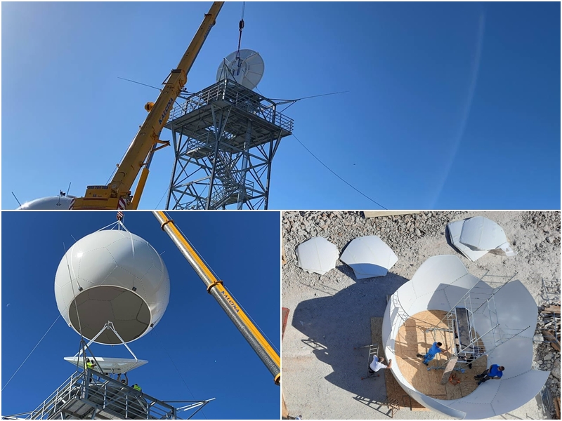 Na Pelješcu postavljen meteorološki radar, precizna mjerenja uskoro i ...