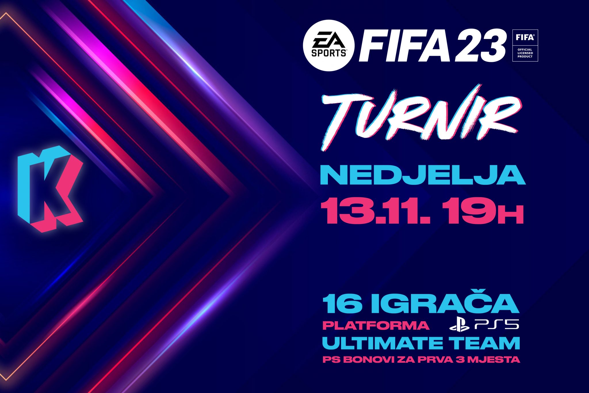 Ove nedjelje Kenova Gaming FIFA 23 turnir - DubrovnikNet