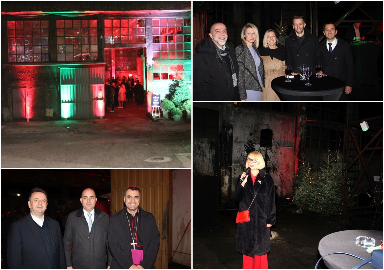 FOTO: Tradicionalni božićni domjenak Grada u industrijskom stilu ...