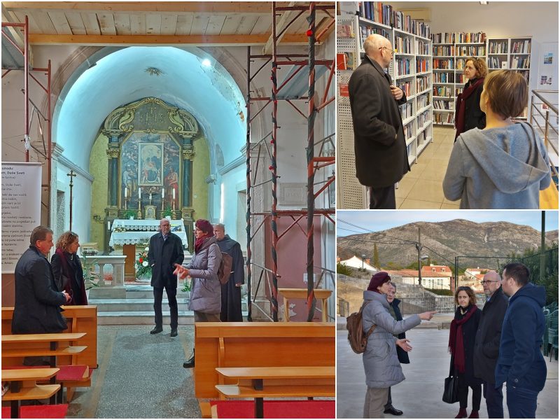 Ministrica Nina Obuljen Koržinek s načelnikom Lasićem obišla Samostan ... Ministrica Nina Obuljen Koržinek s načelnikom Lasićem obišla Samostan ...