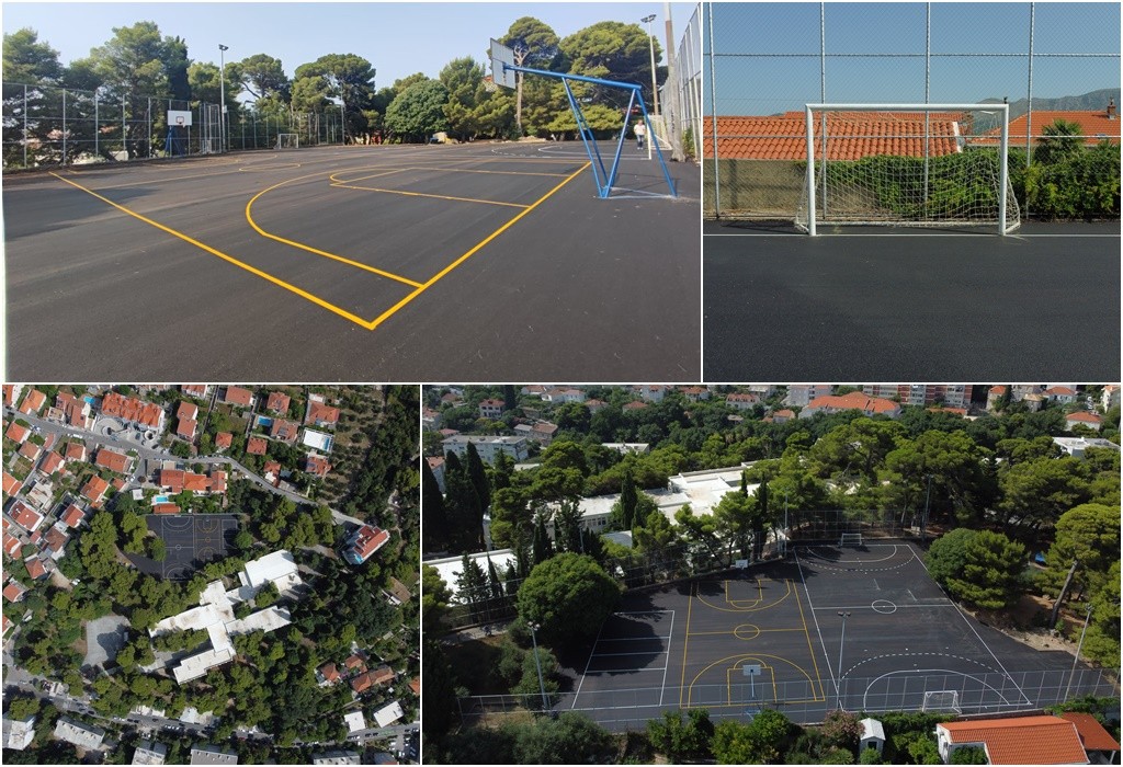 VIDEO: Obnovljeno igralište OŠ Lapad - DubrovnikNet