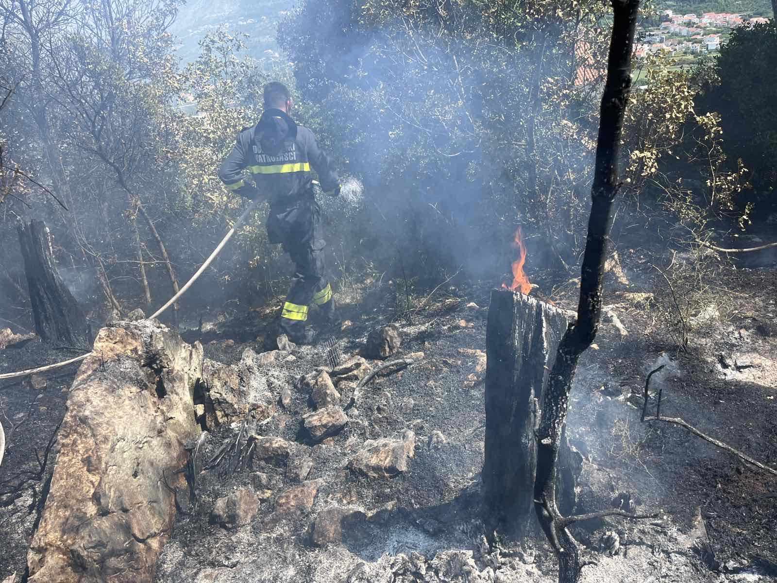 Požar u Čibači brzo ugašen, opreza nikad dosta - DubrovnikNet