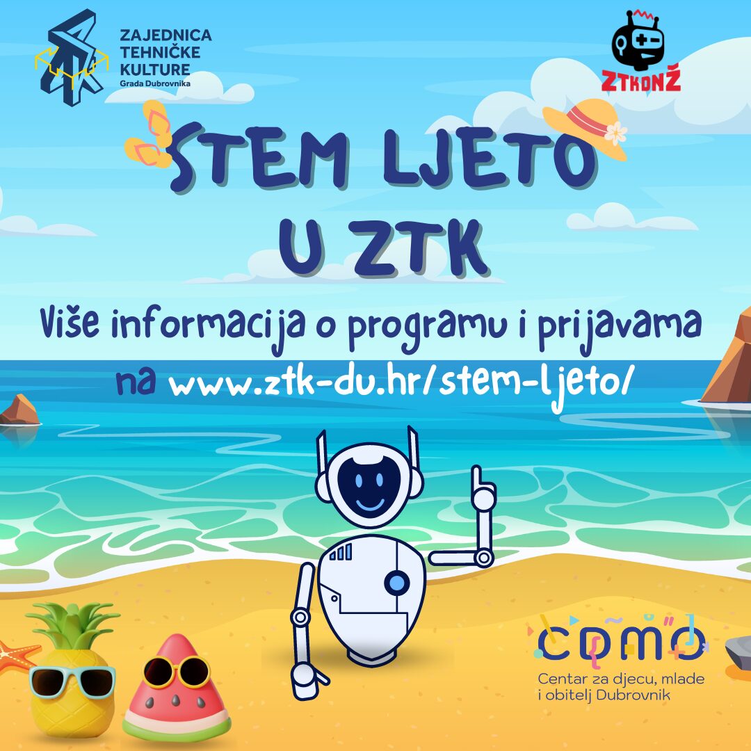 Program STEM ljeta u ZTK tijekom kolovoza - DubrovnikNet