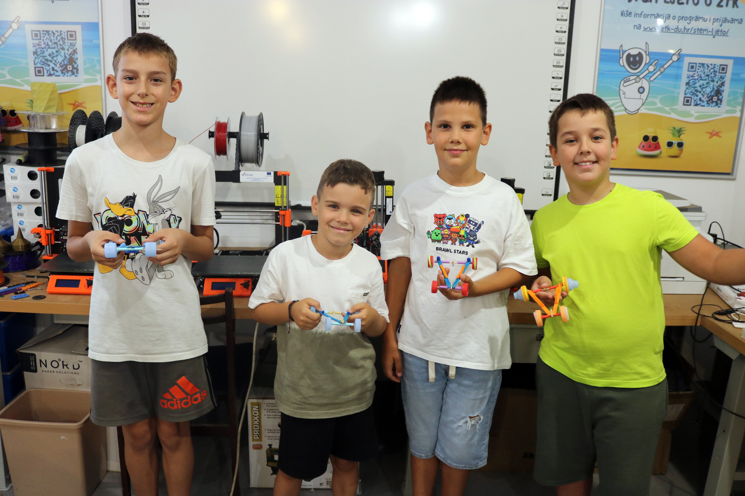 U sklopu STEM ljeta u ZTK održana radionica izrade autića na lastiku - DubrovnikNet