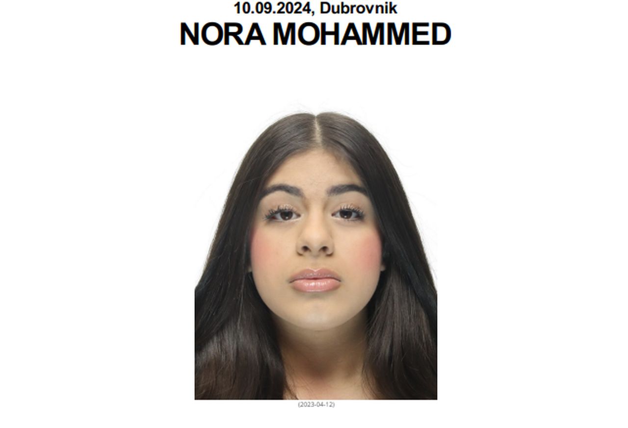 Jeste li je vidjeli? U Dubrovniku nestala 14-estogodišnja Nora Mohammed - DubrovnikNet