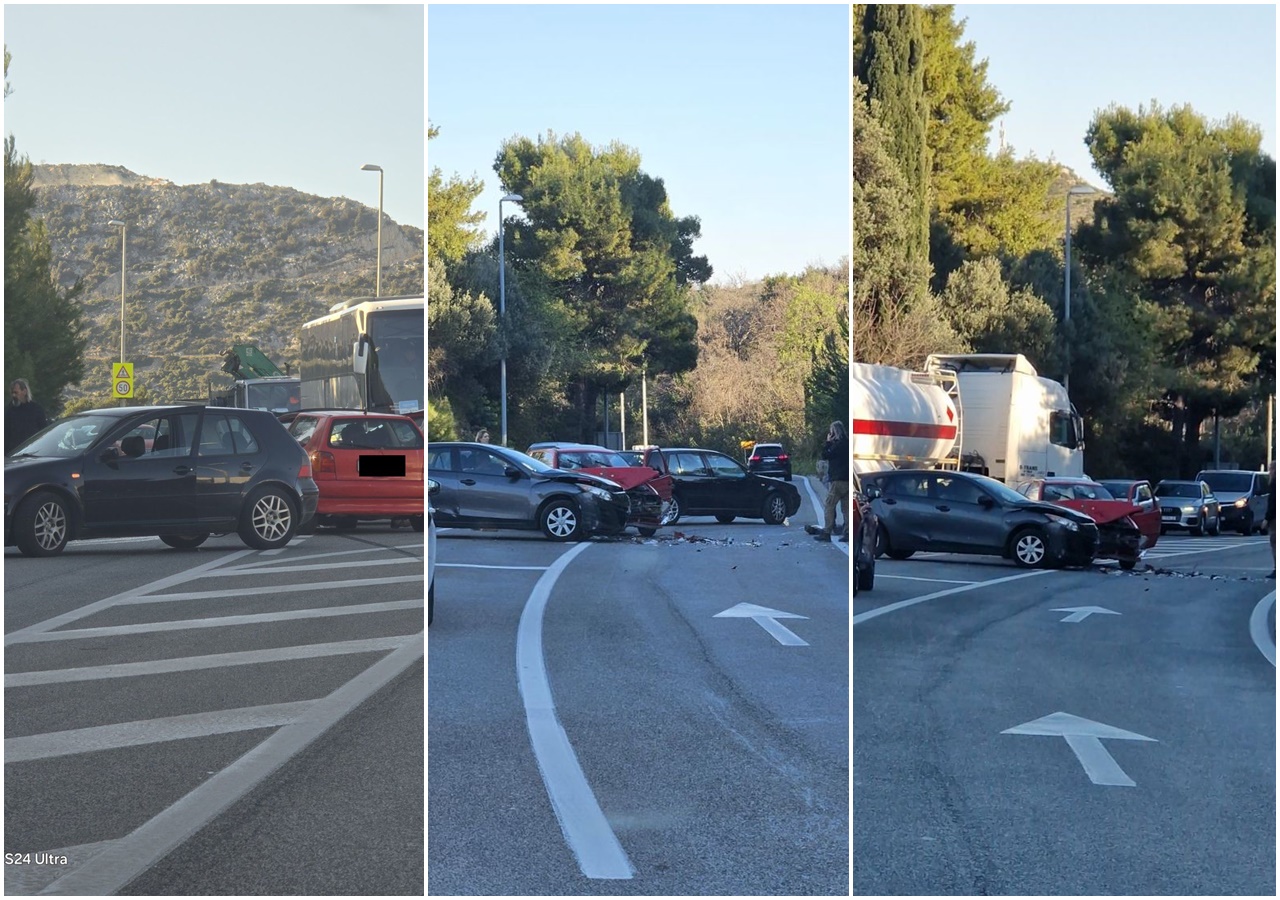 Sudar tri vozila u Čibači, promet otežan - DubrovnikNet