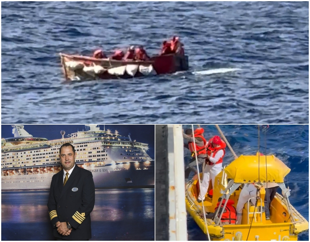 Kapetan Pero Šutalo iz Cavtata i posada spasili 11 osoba s brodice koja je plutala Meksičkim ...