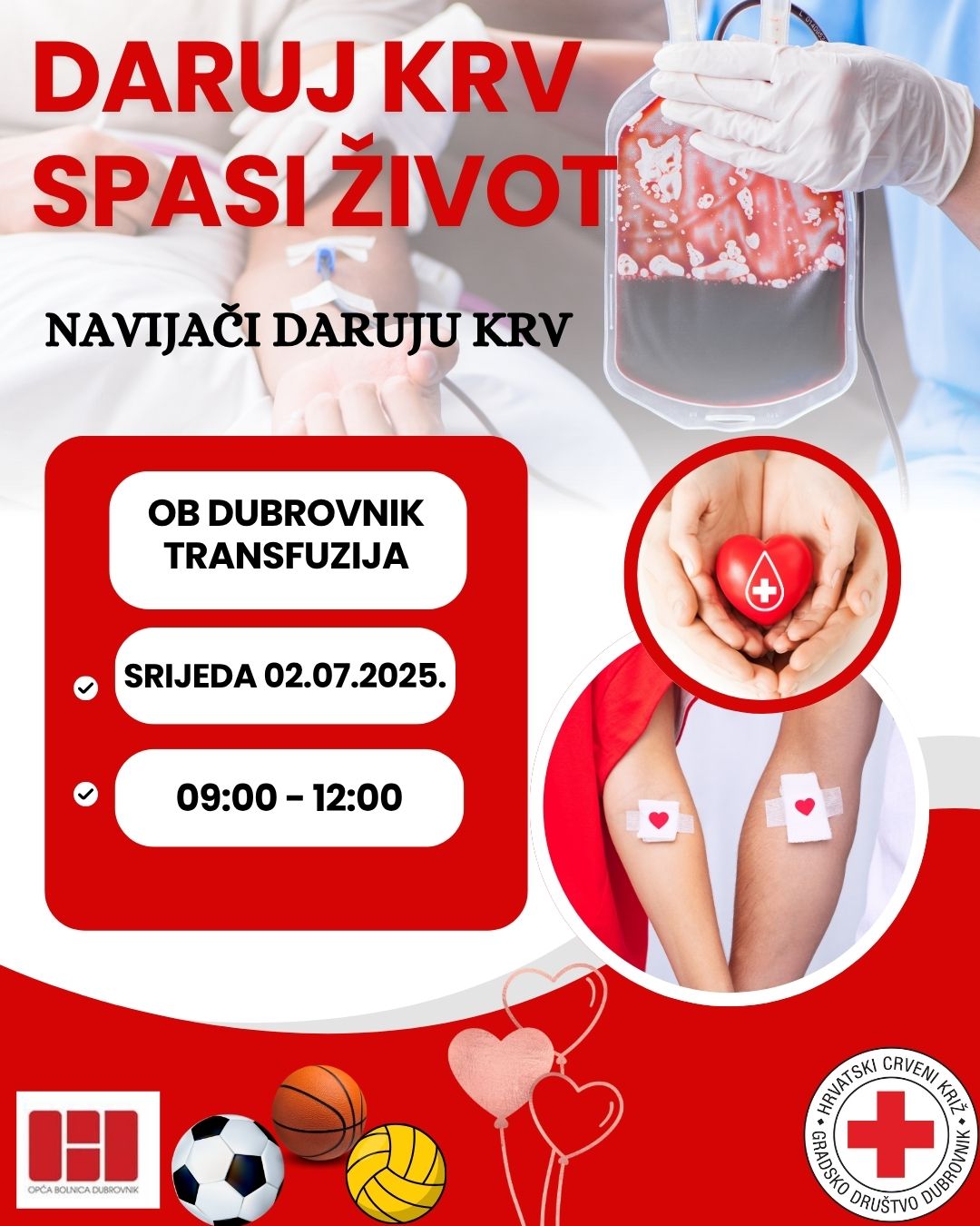 IZVANREDNA AKCIJA darivanja krvi - DubrovnikNet