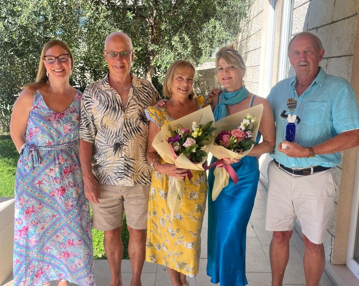 Norelle Calder i Colin Dunlop iz Škotske deset godina dolaze na odmor u ...