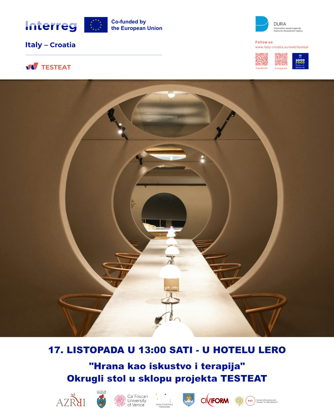 DURA poziva na okrugli stol na temu hrane i zdravlja - DubrovnikNet